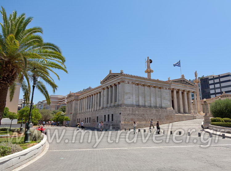 Νεοκλασική Τριλογία Ακαδημία - Πανεπιστήμιο - Βιβλιοθήκη - MyTraveler.gr